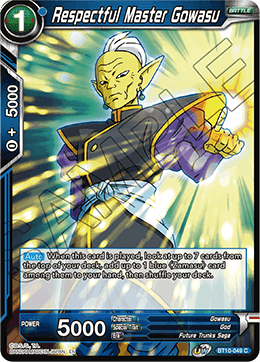 BT10-049 - Respectful Master Gowasu - Common SILVER FOIL – Collectors Company