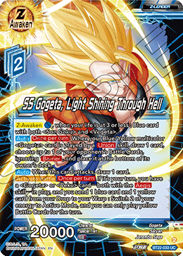 BT22-033 - SS Gogeta, Light Shining Through Hell - Uncommon – Collectors Company