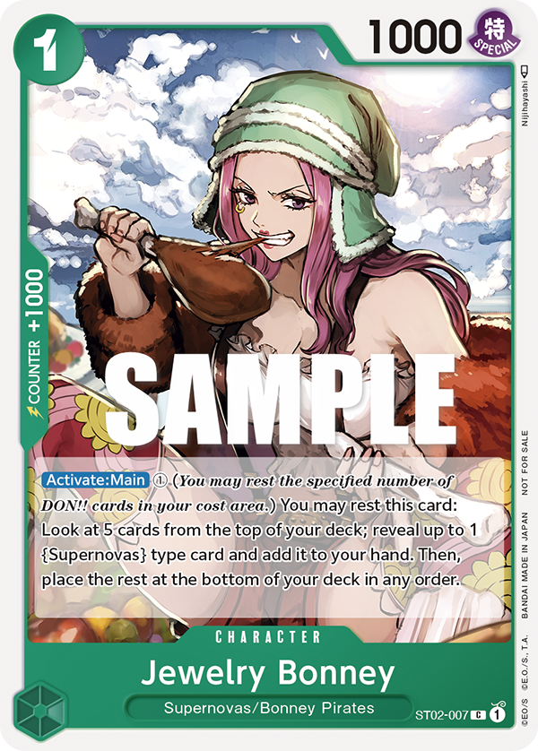 ST02-007 - Jewelry Bonney - Common ALT ART – Collectors Company