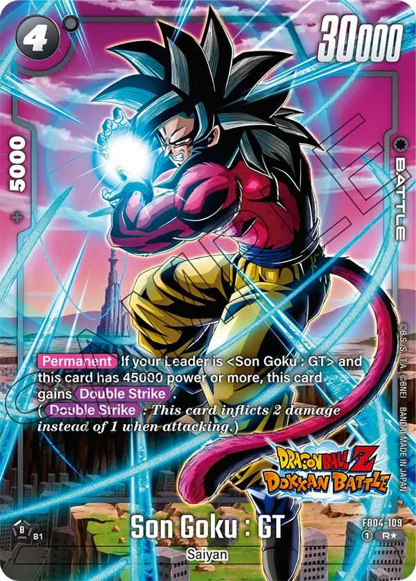 FB04-109 - Son Goku : GT - Rare ALT ART (Dokkan Battle Reprint) – Collectors Company