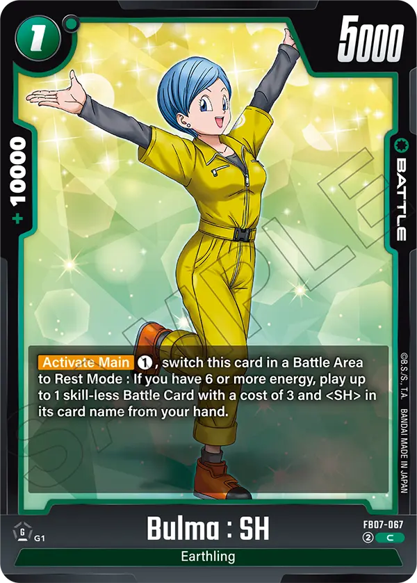 FB07-067 - Bulma : SH - Common – Collectors Company