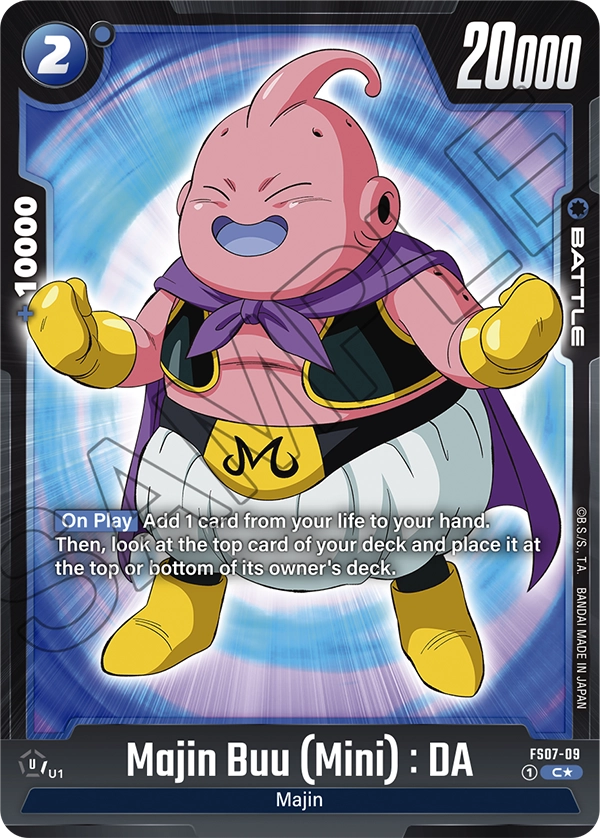FS07-09 - Majin Buu (Mini) : DA - Common ALT ART – Collectors Company