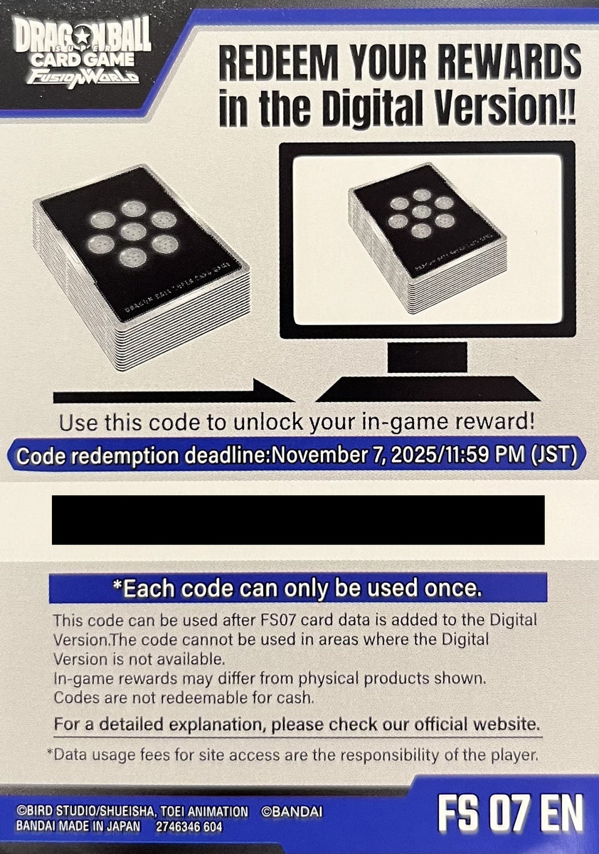 DBSCG Digital Version - FS07 Starter Deck Vegeta (Mini) Code – Collectors Company