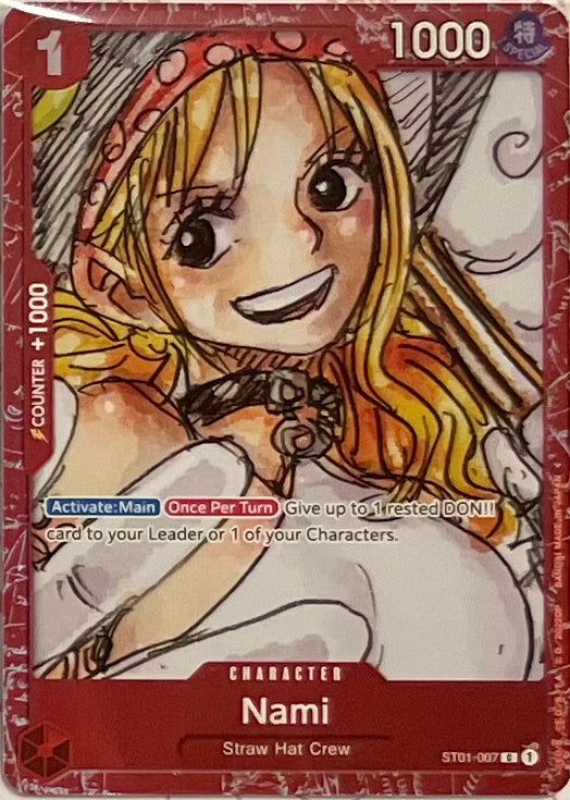ST01-007 - Nami - Common ALT ART – Collectors Company