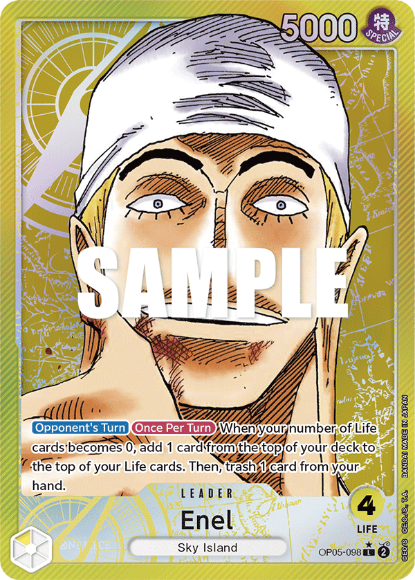 OP05-098 - Enel - Leader Alt Art – Collectors Company