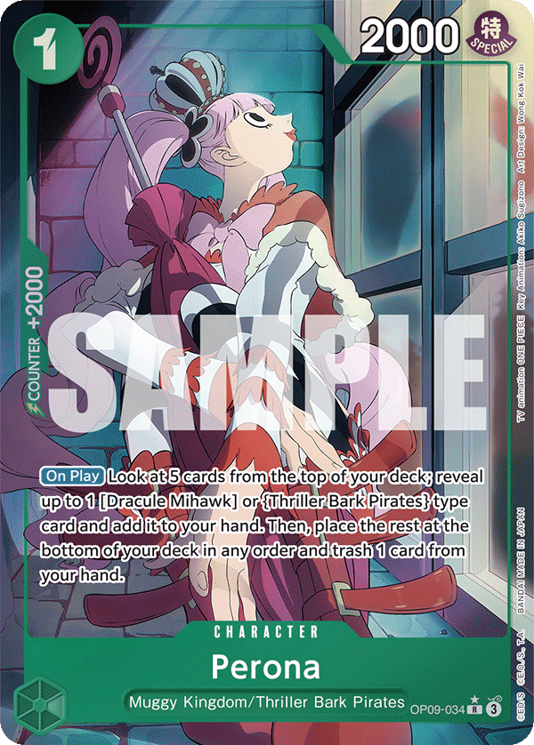 OP09-034 - Perona - Rare Alt Art – Collectors Company