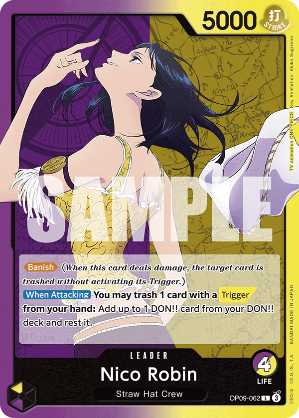 OP09-062 - Nico Robin - Leader – Collectors Company
