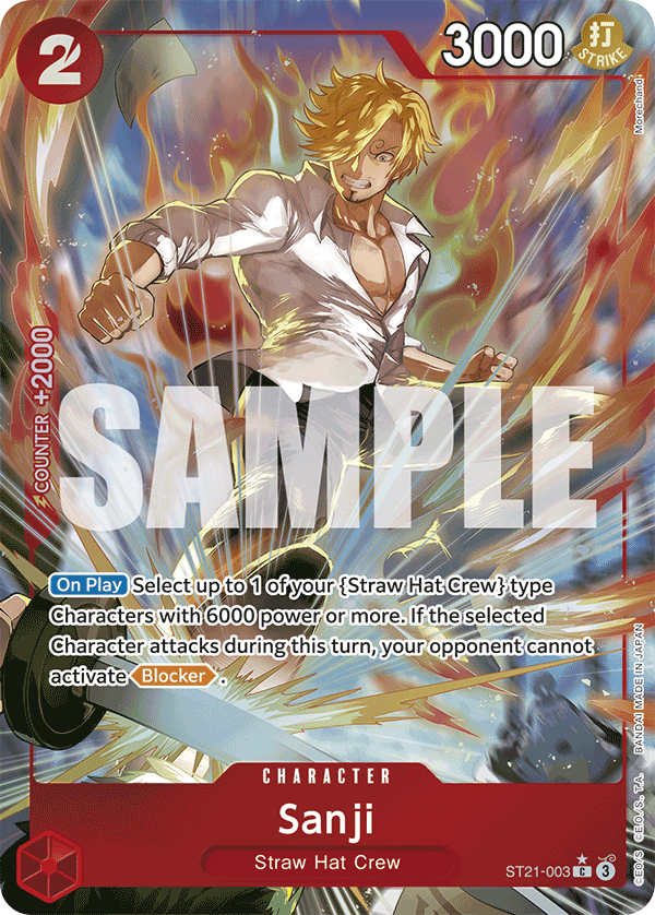 ST21-003 - Sanji - Common Alt Art – Collectors Company