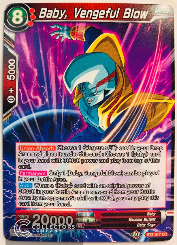 BT8-017 - Baby, Vengeful Blow - Uncommon – Collectors Company