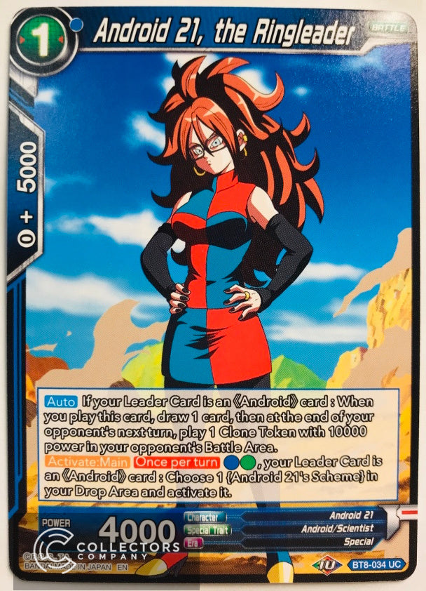 BT8-034 - Android 21, the Ringleader - Uncommon – Collectors Company