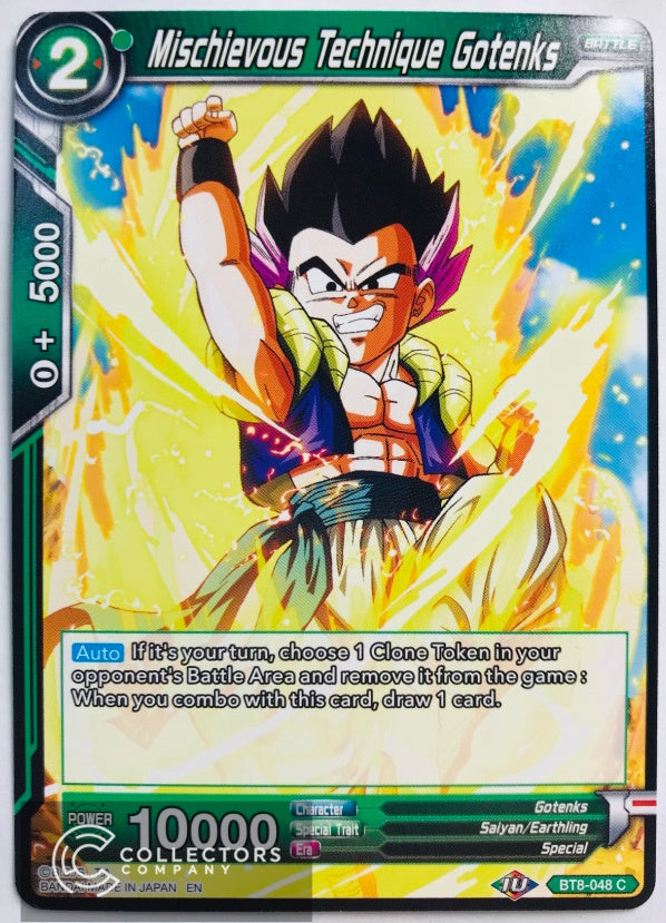 BT8-048 - Mischievous Technique Gotenks - Common – Collectors Company