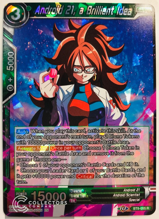 BT8-055 - Android 21, a Brilliant Idea - Rare – Collectors Company