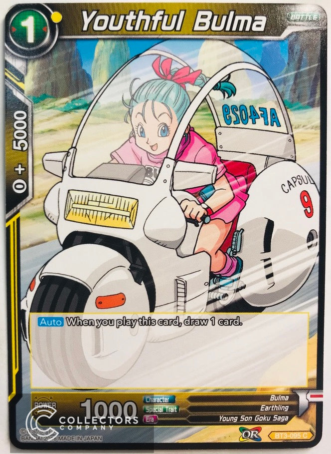 BT3-095 - Youthful Bulma - Common – Collectors Company