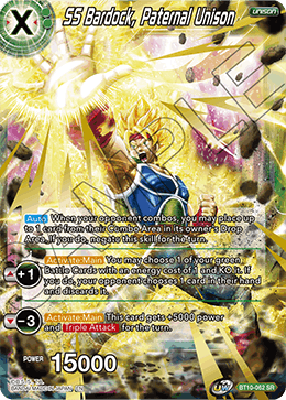 BT10-062 - SS Bardock, Paternal Unison - Super Rare - 2ND EDITION – Collectors Company