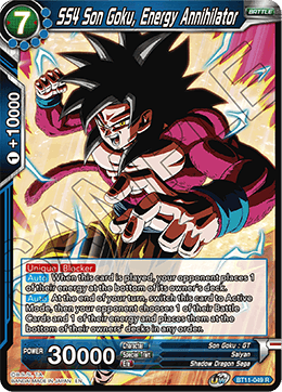 BT11-049 - SS4 Son Goku, Energy Annihilator - Rare - 2ND EDITION – Collectors Company