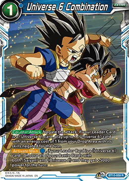 BT15-059 - Universe 6 Combination - Rare – Collectors Company