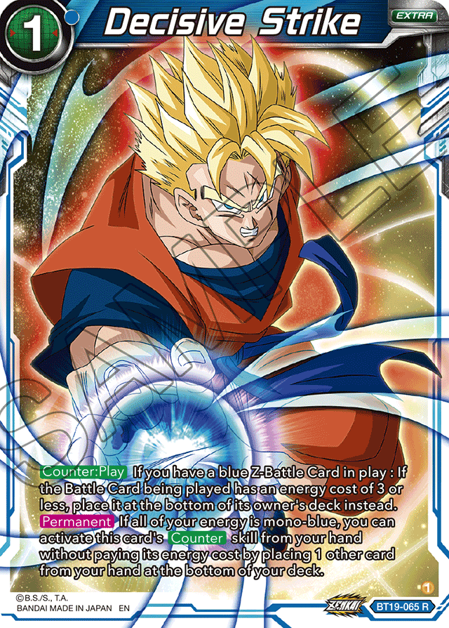 BT19-065 - Decisive Strike - Rare FOIL – Collectors Company