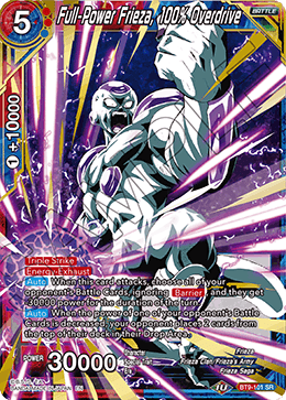 BT9-101 - Full-Power Frieza, 100% Overdrive - Super Rare REVISION NON- – Collectors Company