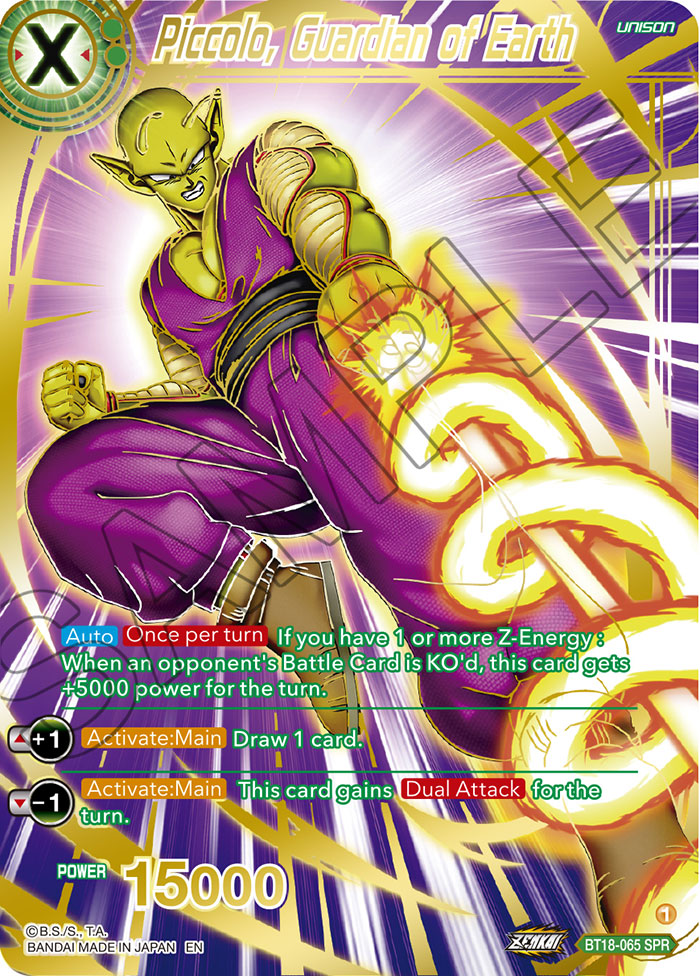 BT18-065 - Piccolo, Guardian of Earth - Special Rare – Collectors Company