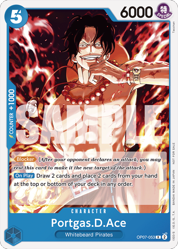 OP07-053 - Portgas.D.Ace - Rare ALT ART – Collectors Company