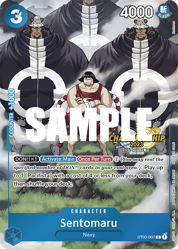 ST03-007 - Sentomaru - Common ALT ART CHAMPIONSHIP 2023 STAMPED ...