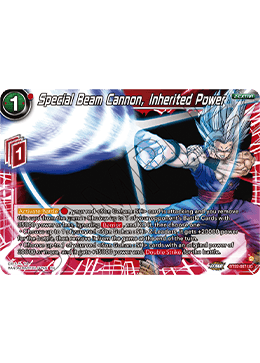 BT22-007 - Special Beam Cannon, Inherited Power - Uncommon – Collectors ...