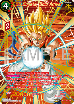 BT27-007 - SS Gogeta, Bold Arrival - Special Zenkai Rare – Collectors ...