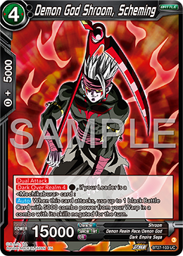 BT27-103 - Demon God Shroom, Scheming - Uncommon – Collectors Company