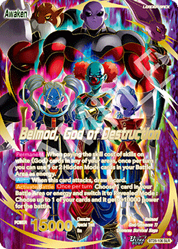 BT28-106 - Belmod, God of Destruction - Special Leader Rare ...