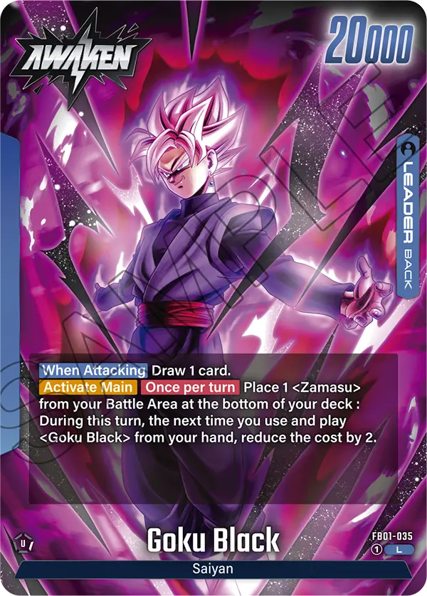 FB01-035 - Goku Black - Leader – Collectors Company