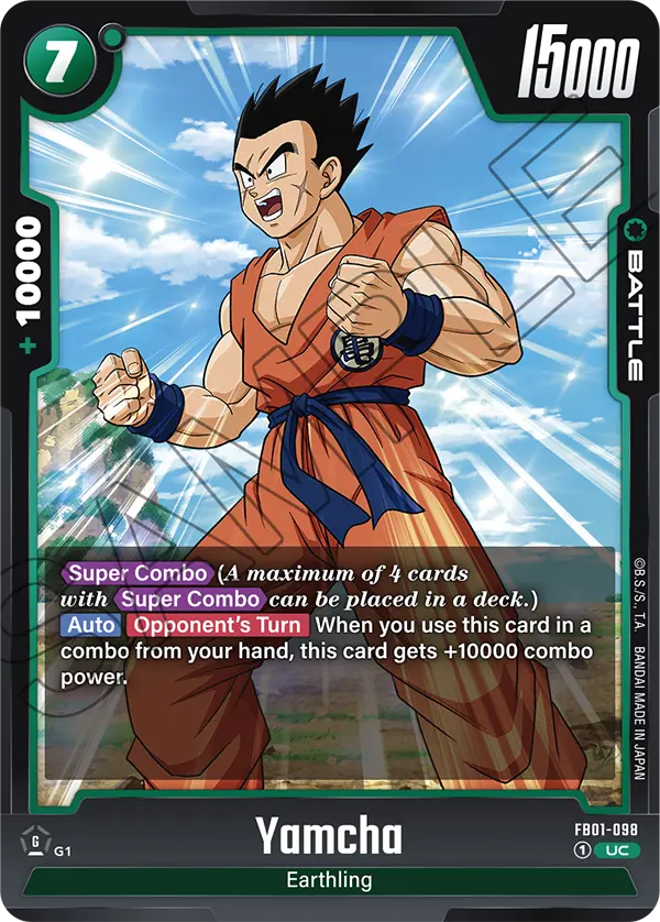 FB01-098 - Yamcha - Uncommon – Collectors Company