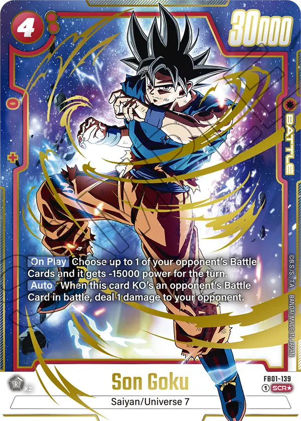 FB01-139 - Son Goku - Secret Rare ALT ART – Collectors Company