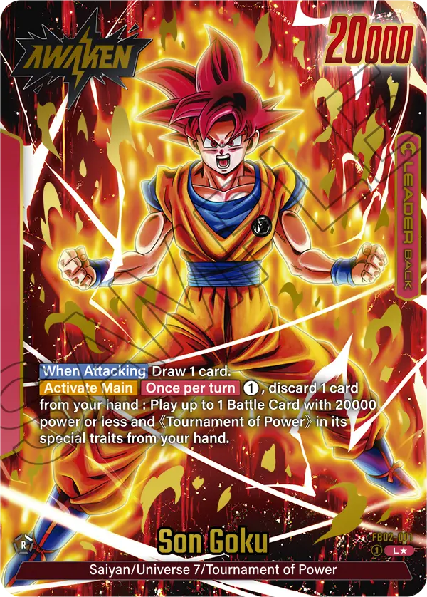 FB02-001 - Son Goku - Leader ALT ART – Collectors Company