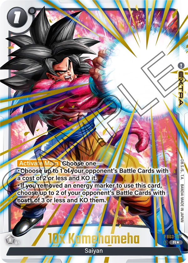 FB03-137 - 10x Kamehameha - Rare ALT ART (Special Reprint) – Collectors ...