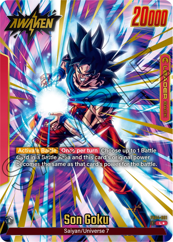 FB04-001 - Son Goku - Leader ALT ART – Collectors Company