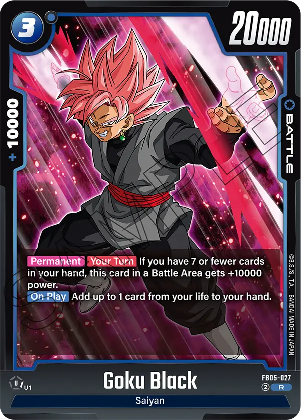 FB05-027 - Goku Black - Rare – Collectors Company
