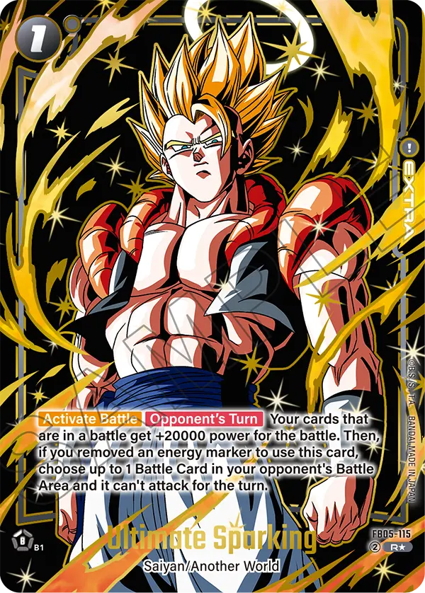 FB05-115 - Ultimate Sparking - Rare ALT ART (Special Reprint ...