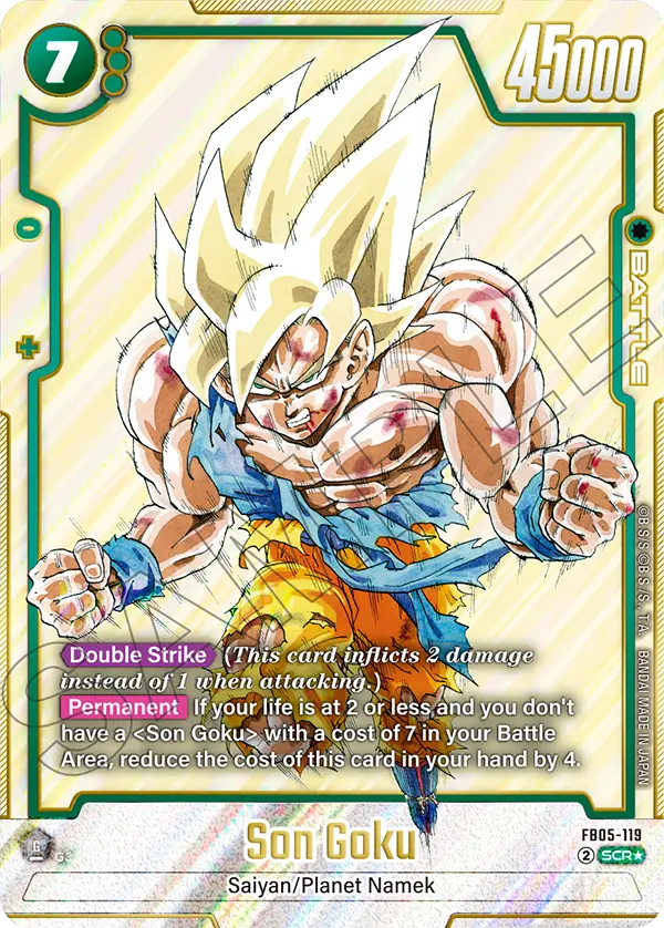 FB05-119 - Son Goku - Secret Rare ALT ART (Reprint) – Collectors Company