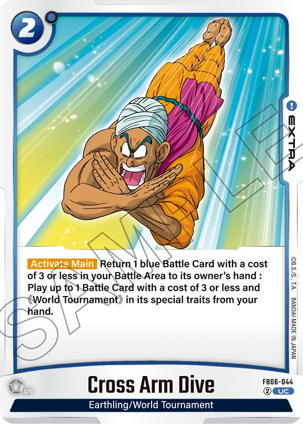 FB06-044 - Cross Arm Dive - Uncommon – Collectors Company