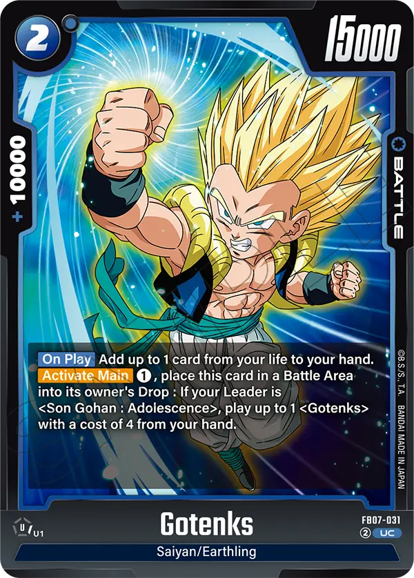 FB07-031 - Gotenks - Uncommon – Collectors Company