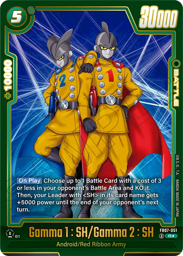 FB07-051 - Gamma 1 : SH/Gamma 2 : SH - Rare VISUAL ALT ART – Collectors ...
