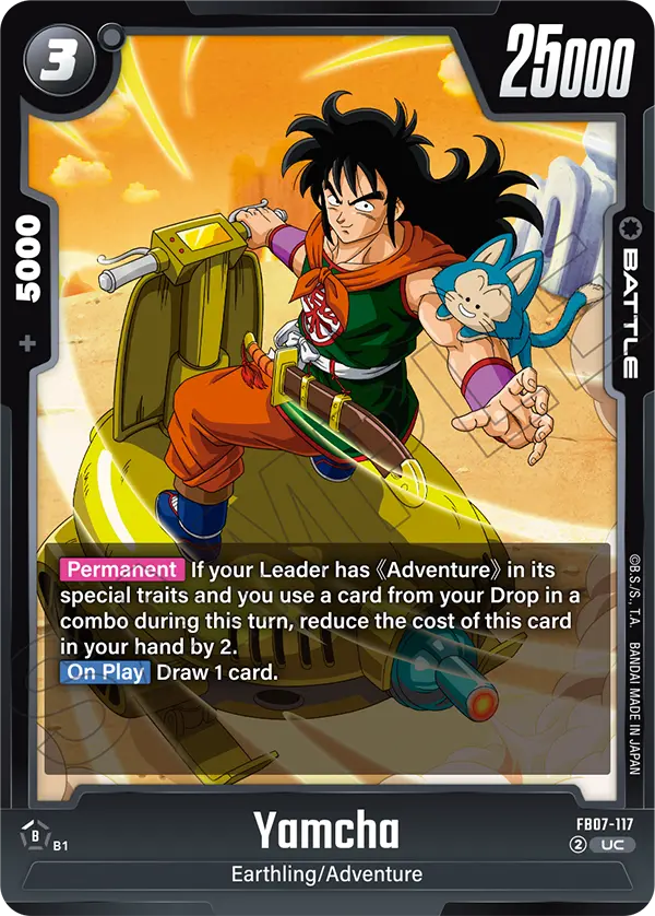 FB07-117 - Yamcha - Uncommon – Collectors Company
