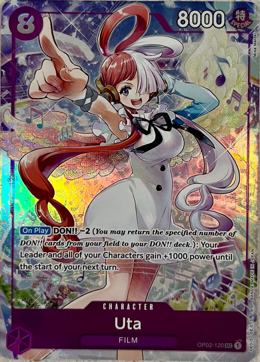 OP02-120 - Uta - Secret Rare ALT ART – Collectors Company