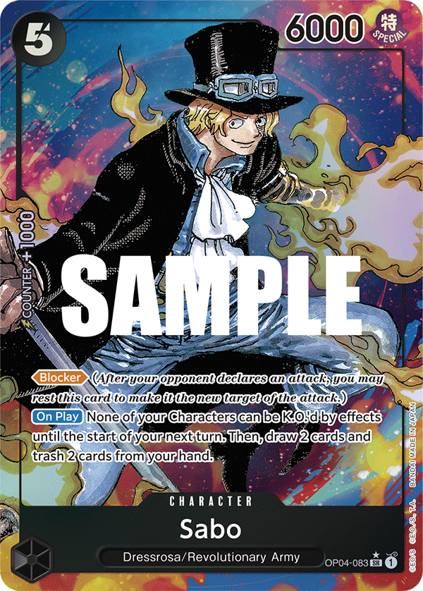 OP04-083 - Sabo - Super Rare Alt Art – Collectors Company