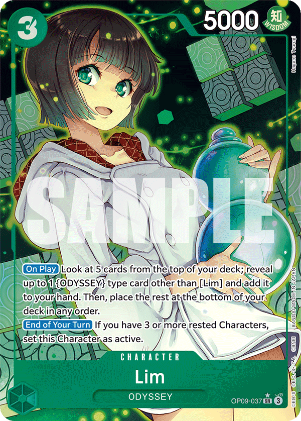 OP09-037 - Lim - Super Rare Alt Art – Collectors Company