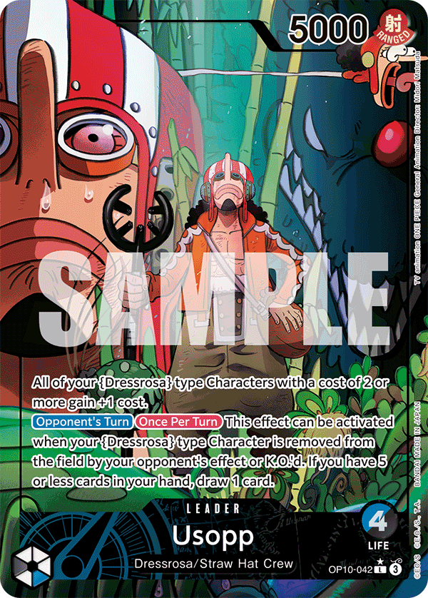 OP10-042 - Usopp - Leader Alt Art – Collectors Company
