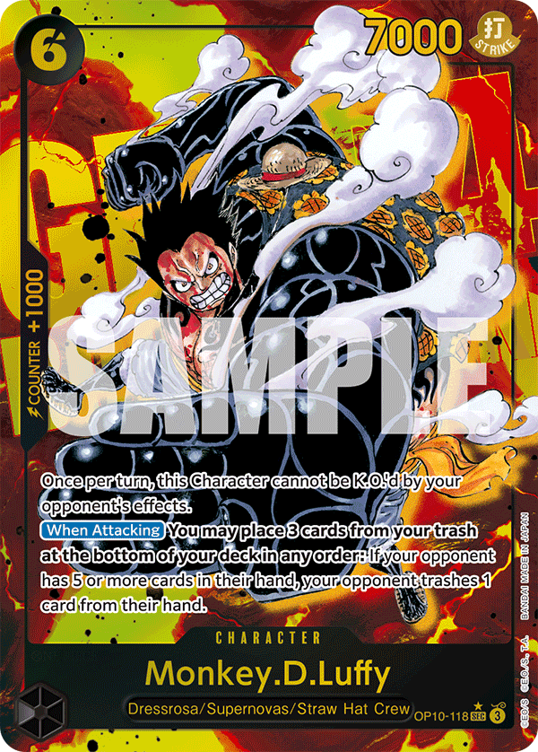 OP10-118 - Monkey.D.Luffy - Secret Rare Alt Art – Collectors Company