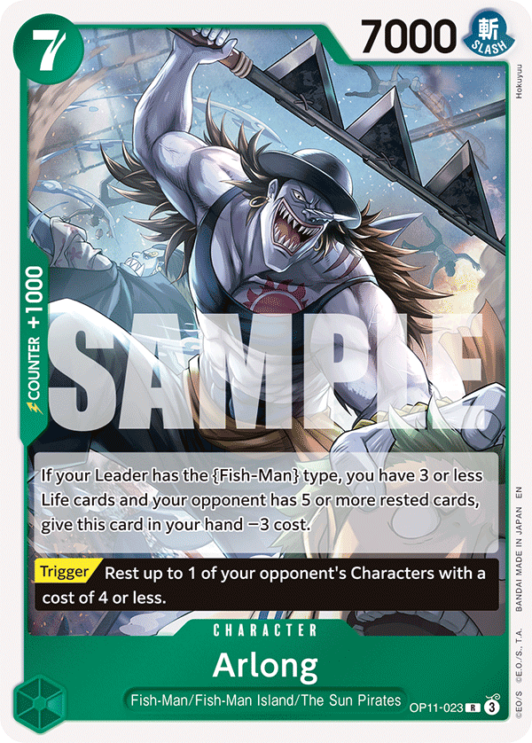 OP11-023 - Arlong - Rare – Collectors Company