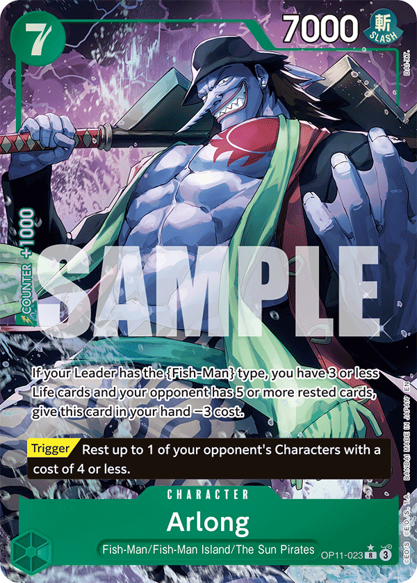 OP11-023 - Arlong - Rare Alt Art – Collectors Company