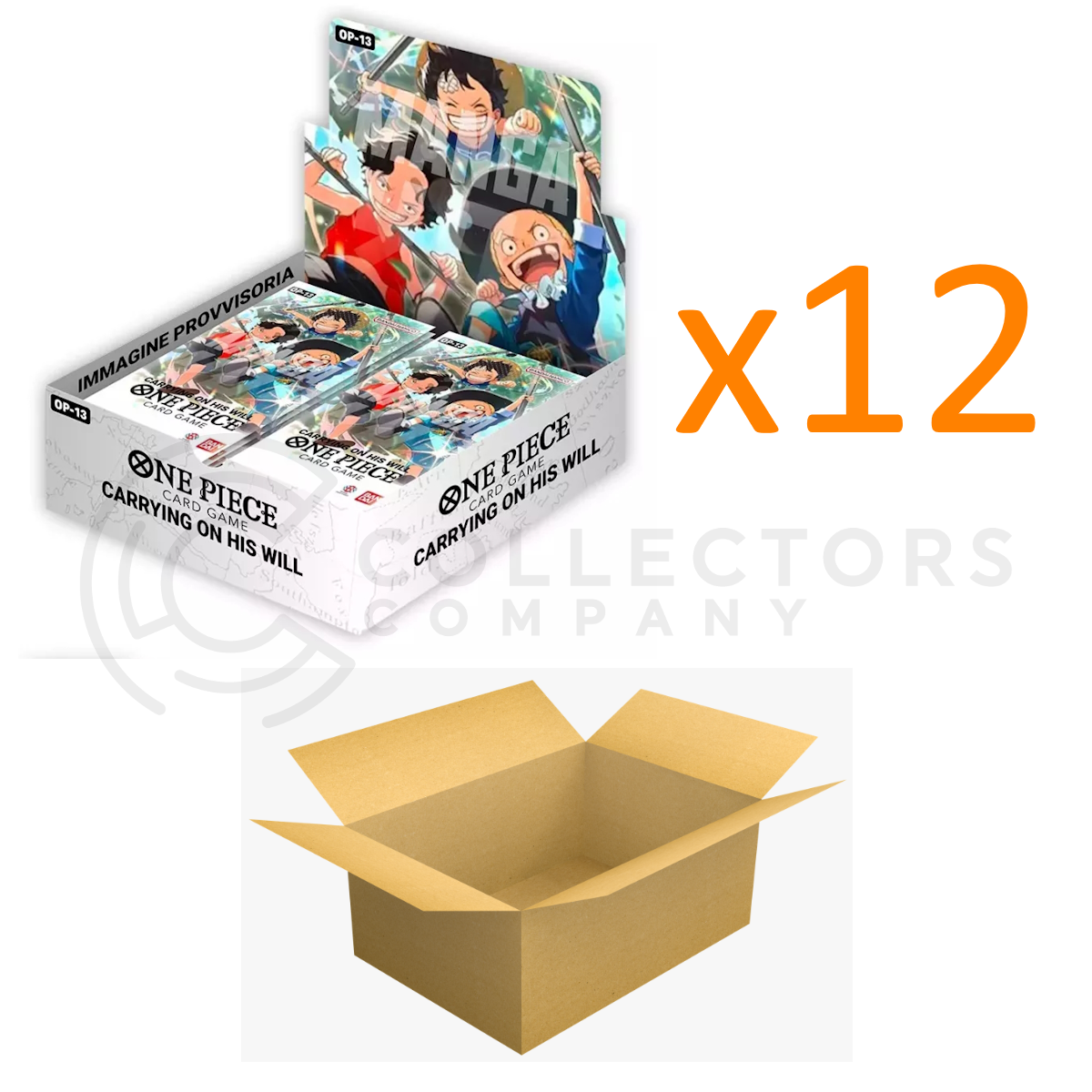 [PRE-ORDER] One Piece CG - OP13 Carrying On His Will Booster Box CASE ...